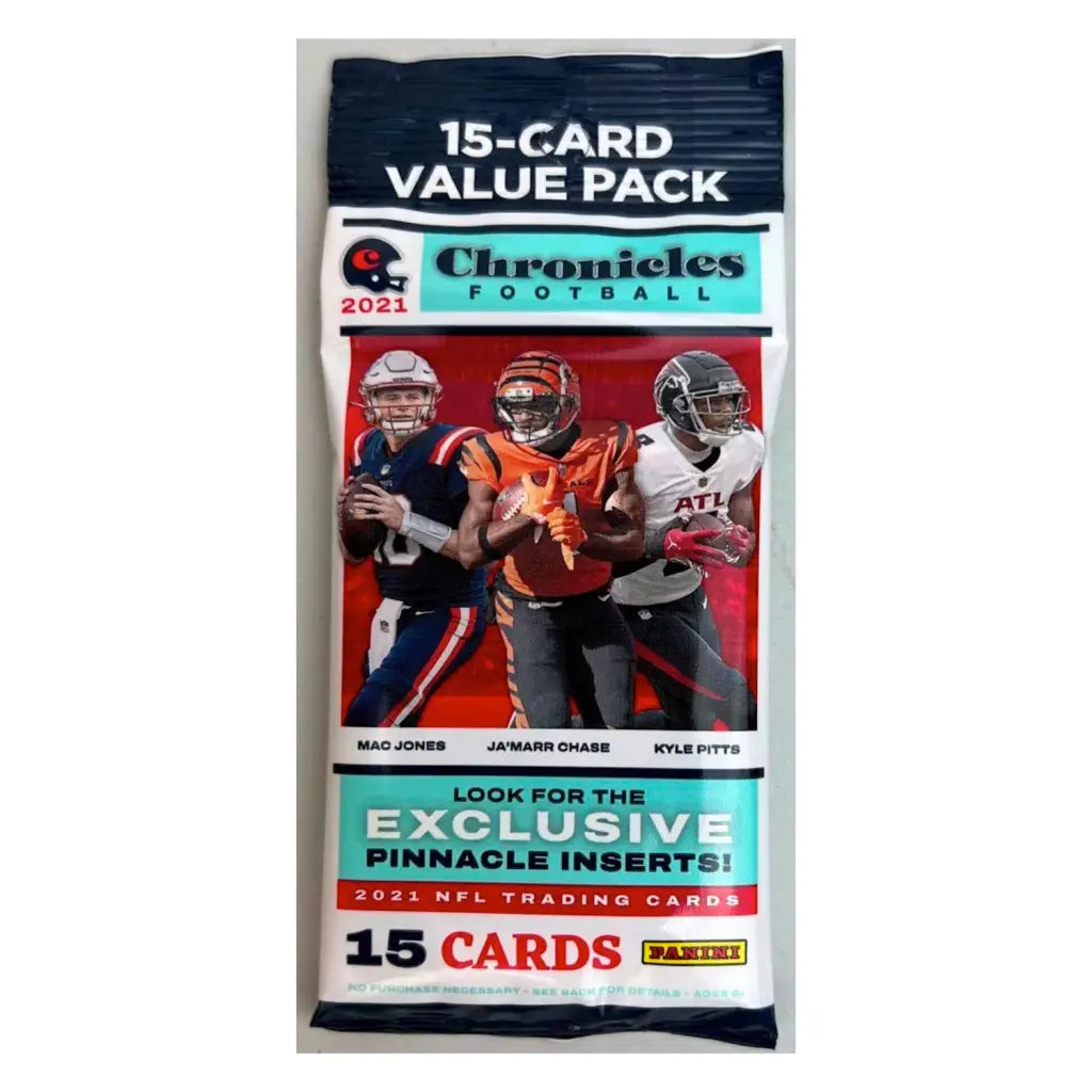 2021 Panini Chronicles Football 15 Card Value Pack (Pinnacle Inserts ...