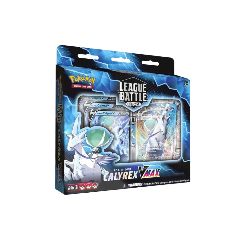 Pokémon TCG: Ice Rider Calyrex VMAX League Battle Deck - Major Memorabilia