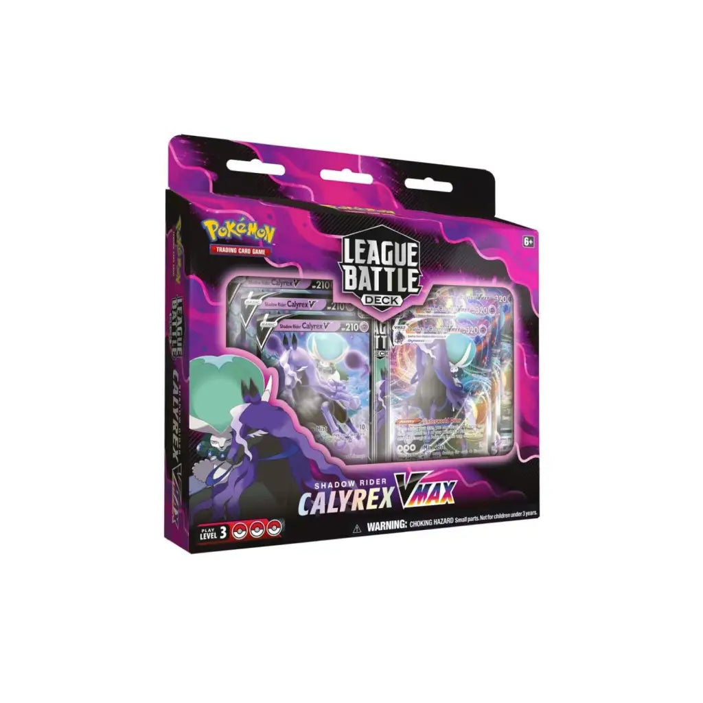 Pokémon TCG: Shadow Rider Calyrex VMAX League Battle Deck - Major ...